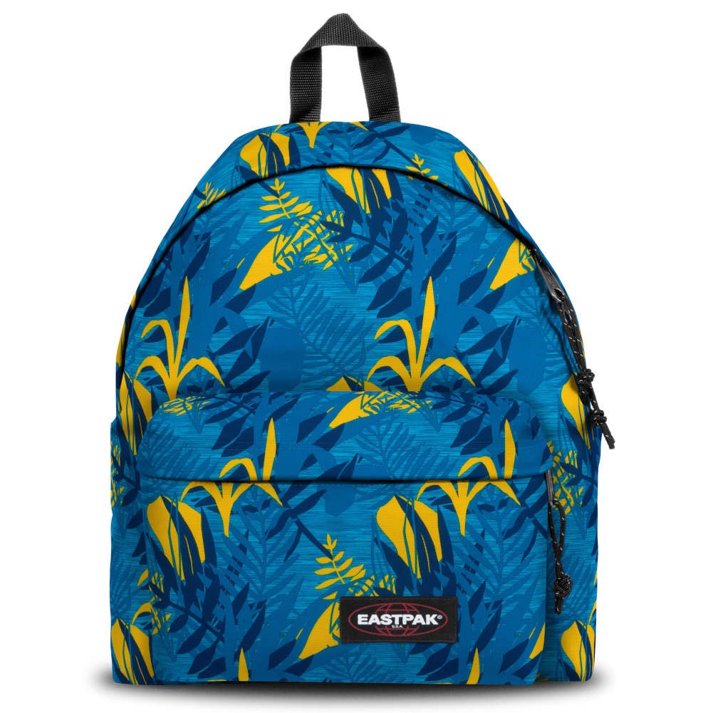 Sac à dos Eastpak Padded Pak'r EK620 U41 - Bleu motif feuille